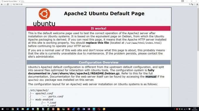 Auf Rootserver Apache2 installieren | IT-LEARNER