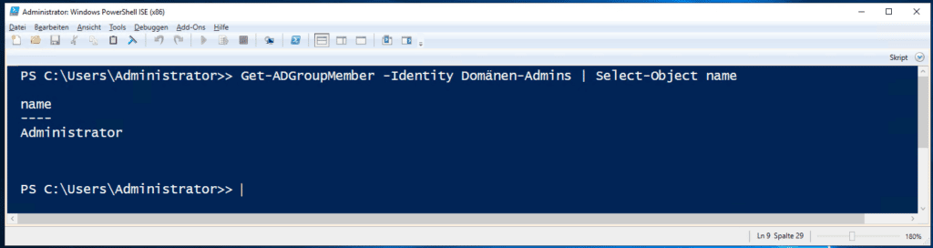 In der PowerShell Active Directory Gruppen auslesen