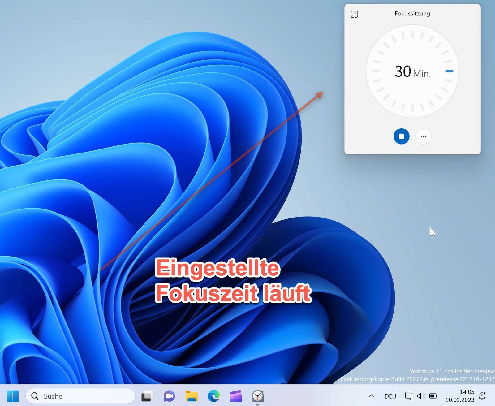 Wie kann man unter Windows 11 fokussiert arbeiten?