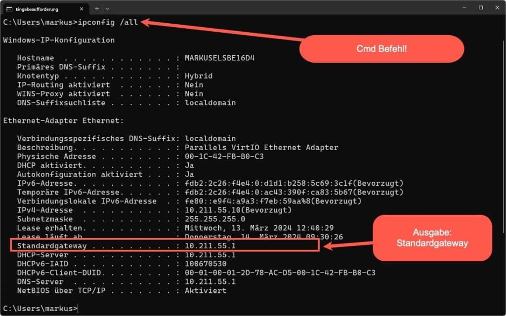 Was ist ein Default Gateway » IT-LEARNER