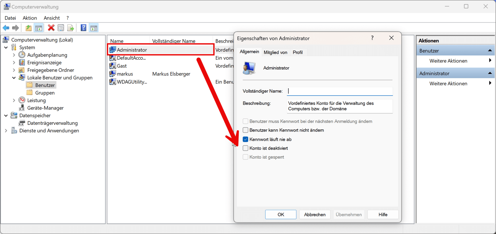 Windows 11 Administrator aktivieren – so einfach geht das.
